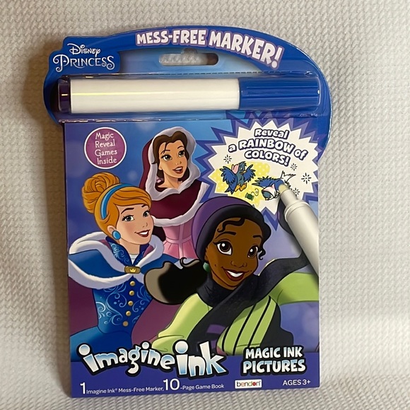 Disney | Office | Disney Princess Magic Ink Activity Book | Poshmark